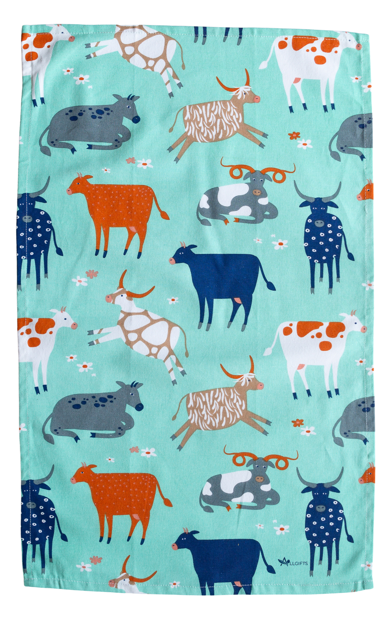 Green Cow Tea Towel – The Farmers Pantry