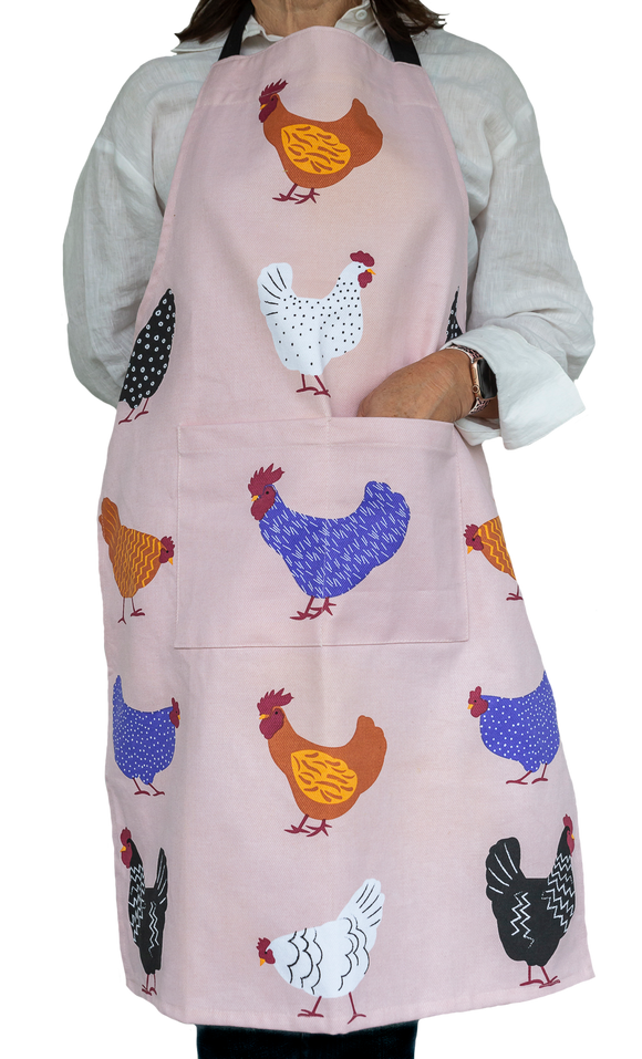 Bright Hen Apron – The Farmers Pantry